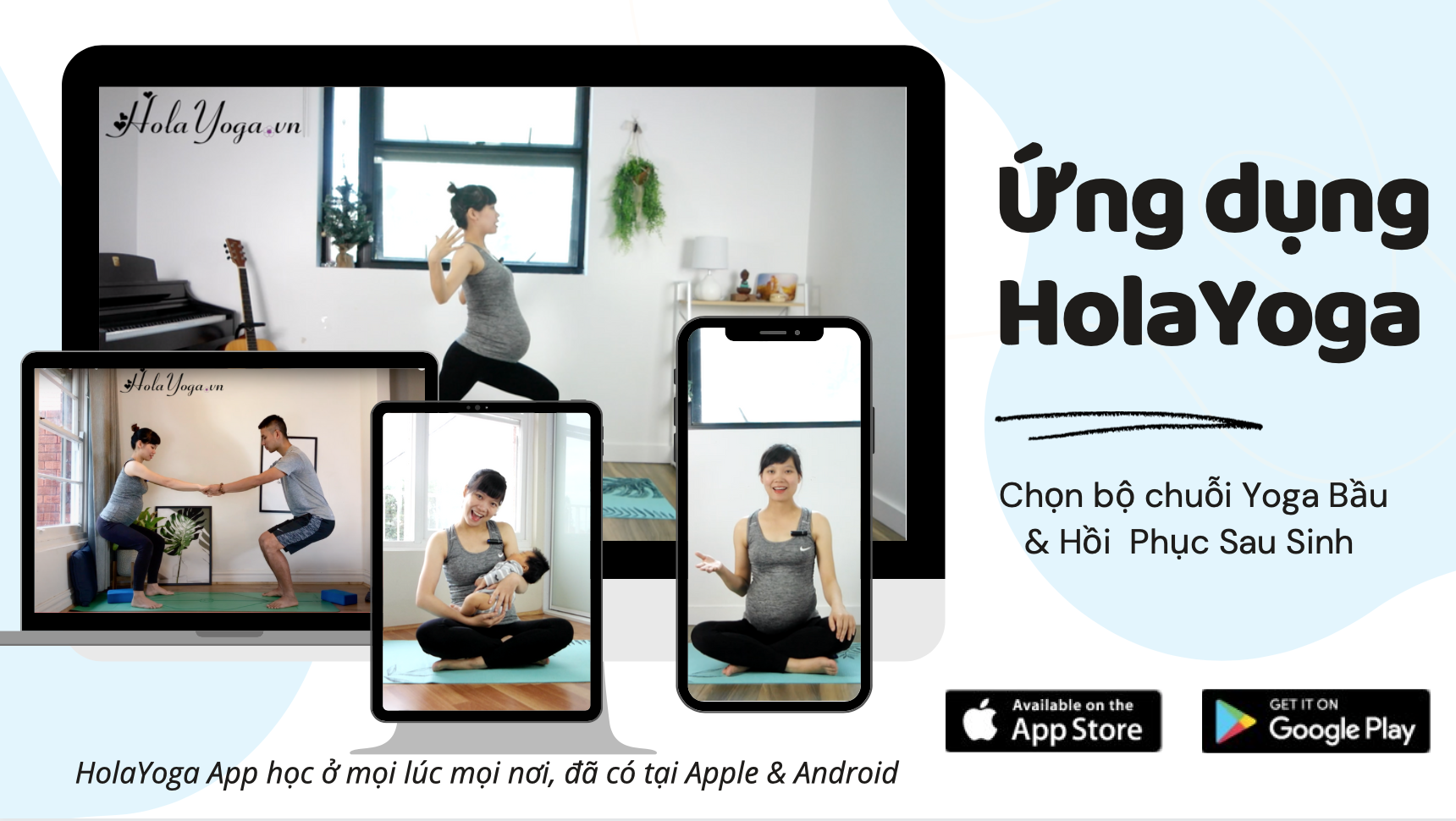 Yoga Cho Bà Bầu FULL – Yoga Mama Khóa Học Online – Tập Yoga Tại Nhà ...